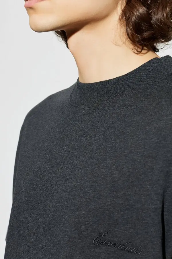Fear Of God T-shirt With Logo - Grey