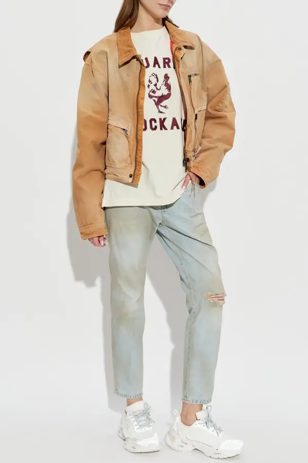 Dsquared2 Logo T-shirt - Cream