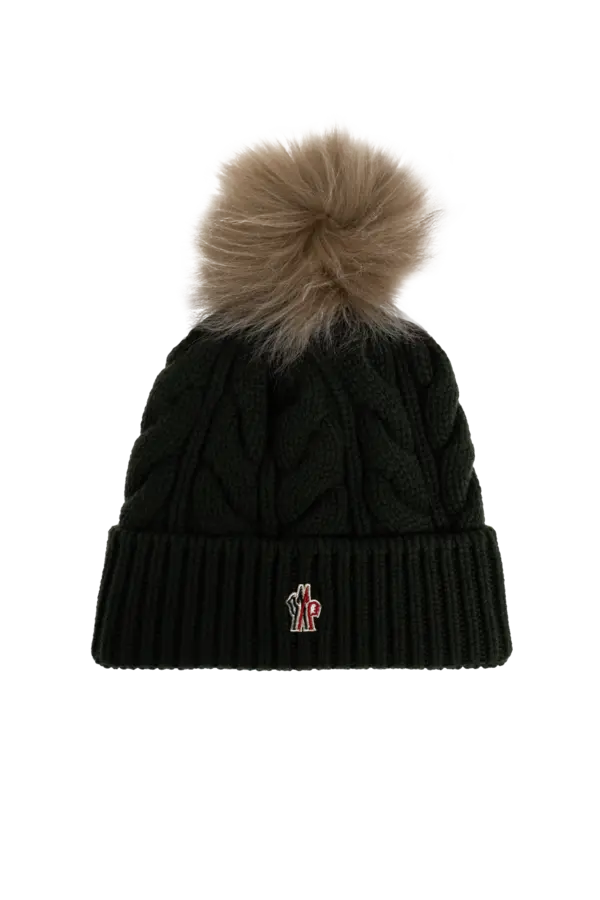Moncler Apres-ski Beanie - Green