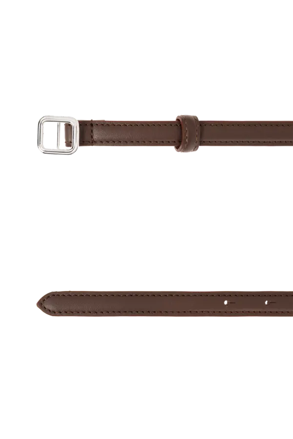 Lié Studio Georgia Slim Belt - Brown