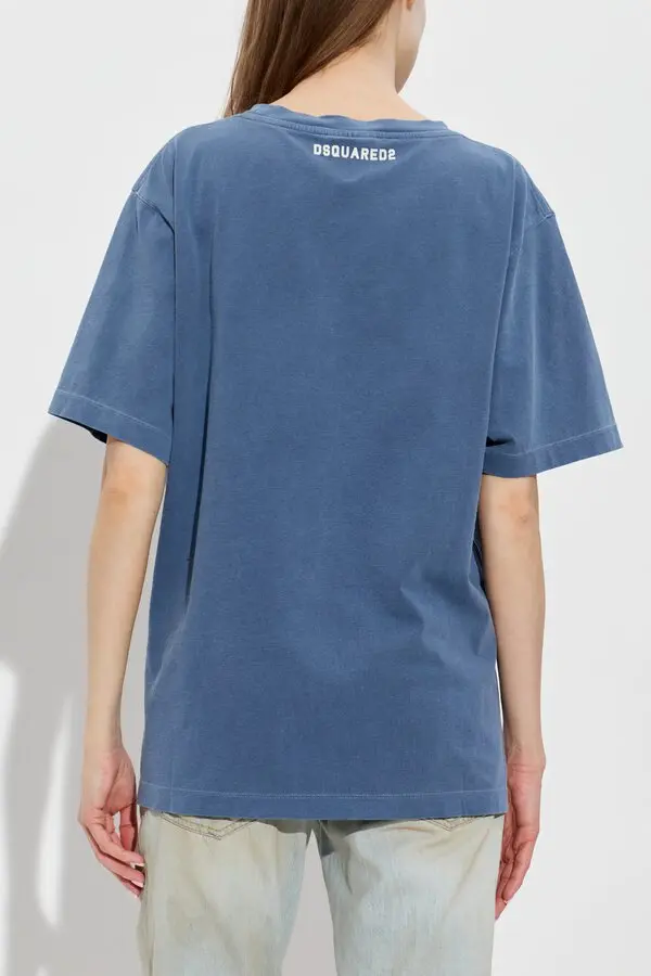 Dsquared2 Printed T-shirt - Blue