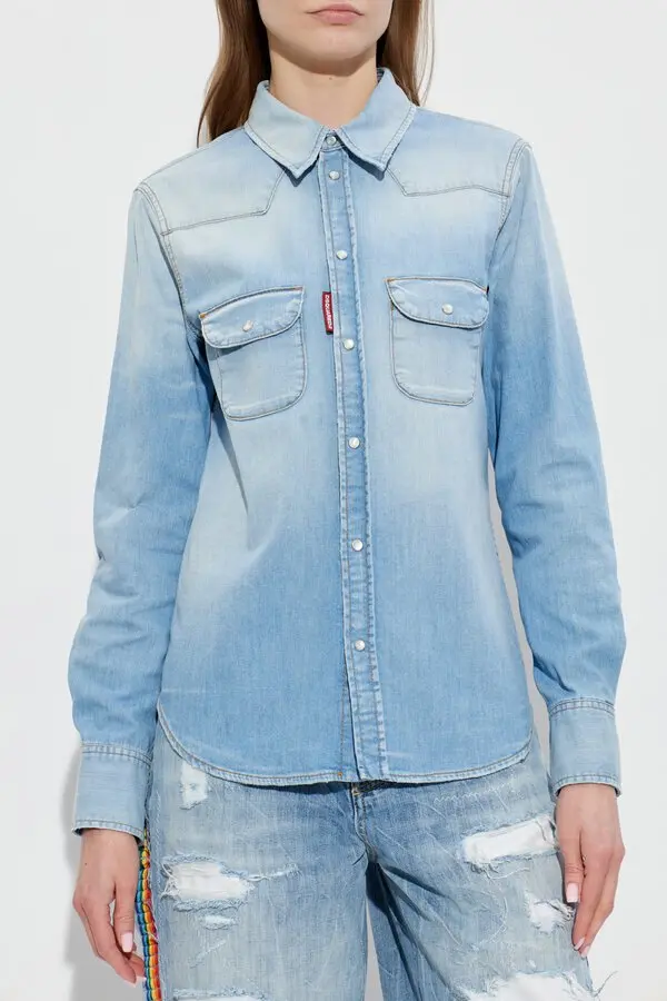Dsquared2 Denim Shirt - Blue