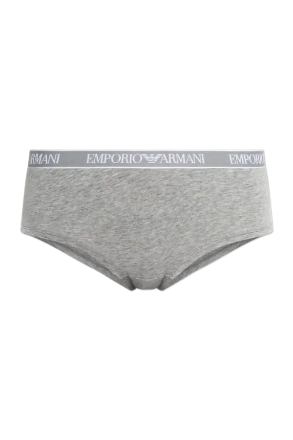 Emporio Armani Cotton Briefs - Grey
