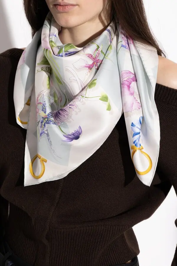 FERRAGAMO Silk Scarf