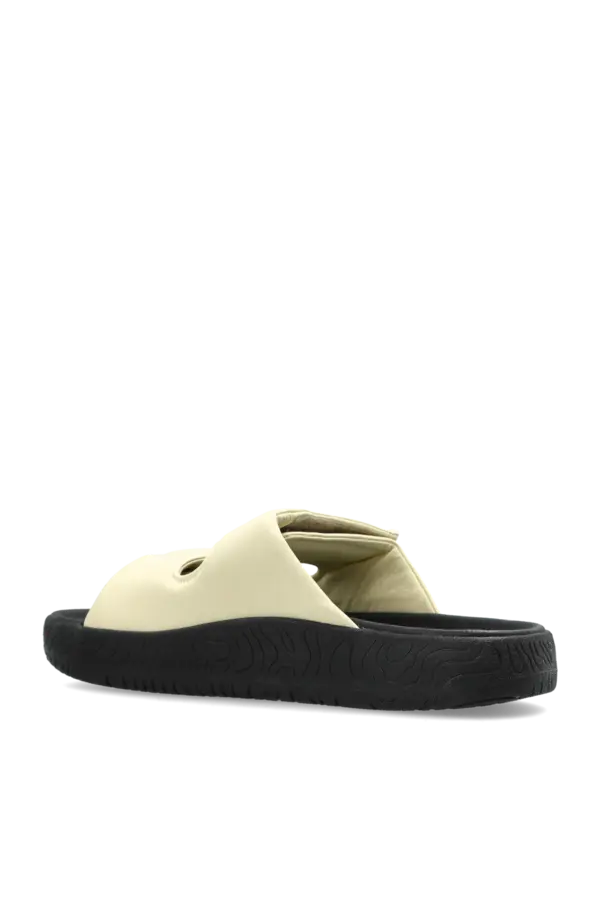 VEJA Etna Bold Leather Slides - Cream