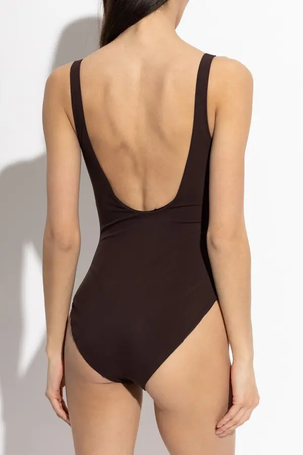 Tory Burch One-piece Swimsuit - Brown