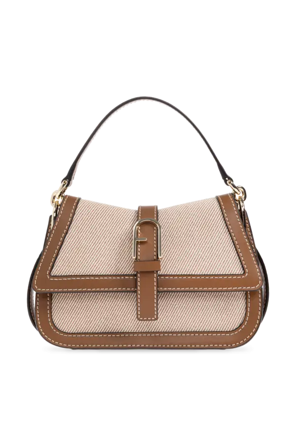 Furla Flow Mini Handheld Bag - Brown