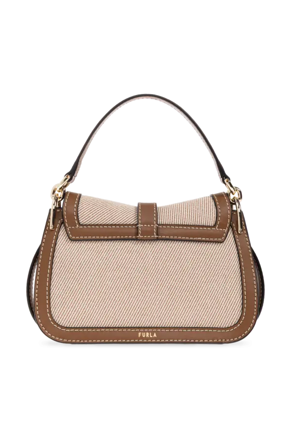 Furla Flow Mini Handheld Bag - Brown