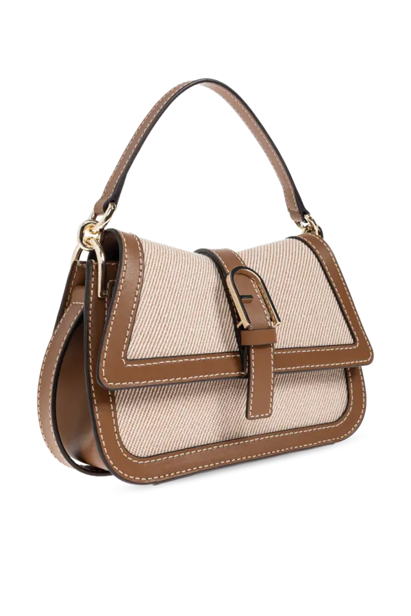 Furla Flow Mini Handheld Bag - Brown
