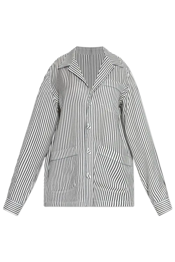 TOM FORD Silk Striped Shirt