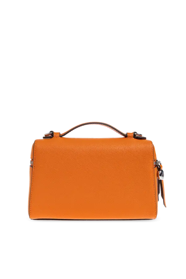 Tory Burch Saffiano Leather Handbag - Orange