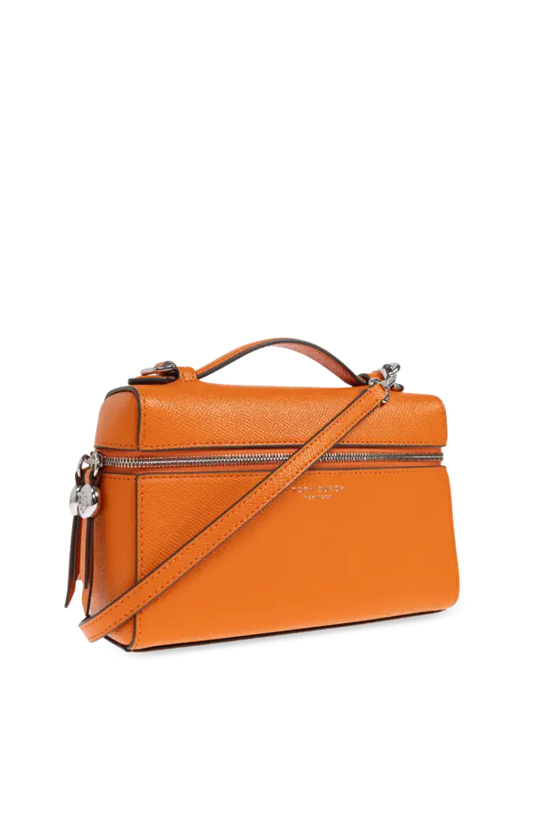 Tory Burch Saffiano Leather Handbag - Orange