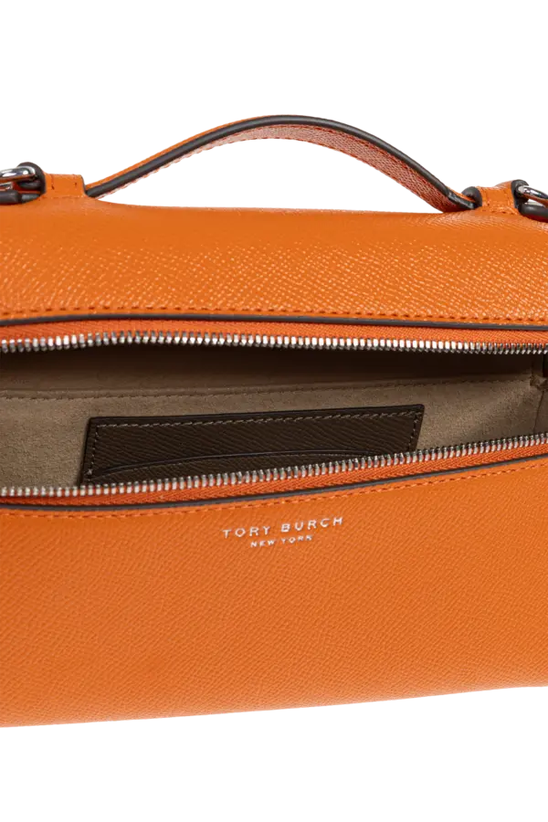 Tory Burch Saffiano Leather Handbag - Orange