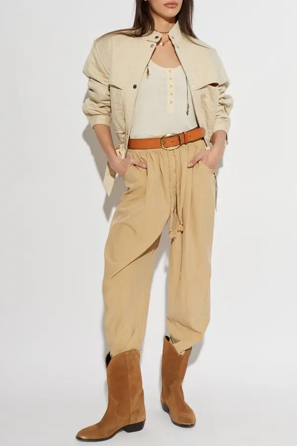 Isabel Marant Étoile Falcona Trousers - Beige