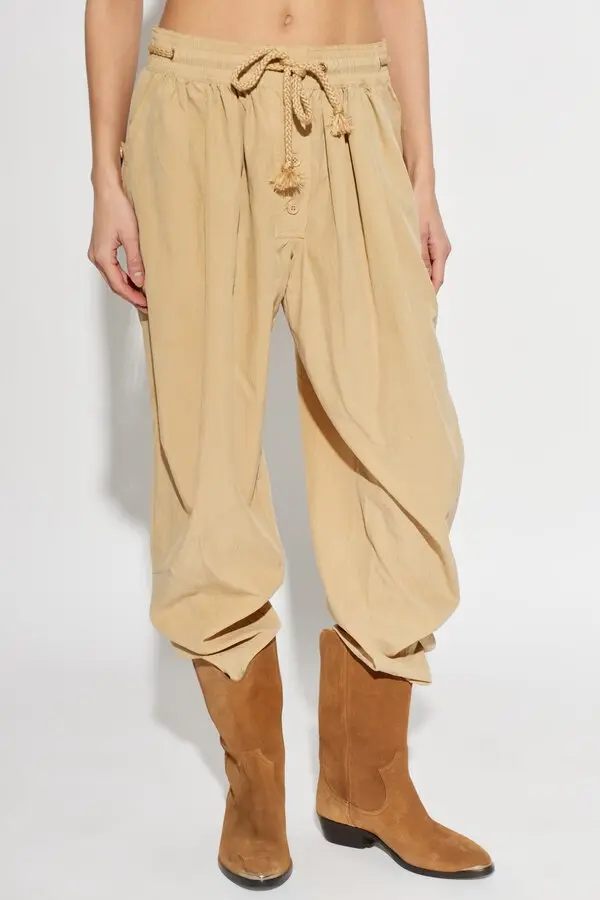 Isabel Marant Étoile Falcona Trousers - Beige