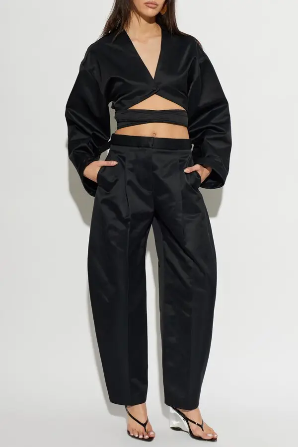 Alaïa Pleated Trousers