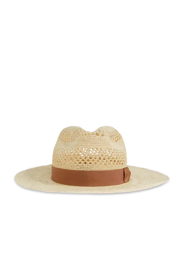 Giorgio Armani Straw Hat - Cream