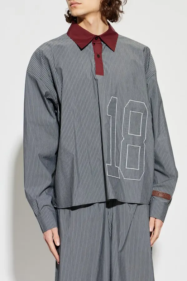 PDF Striped Pattern Polo