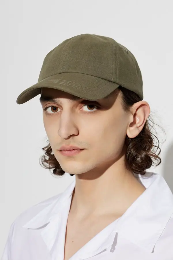 Paul Smith Baseball Cap With Visor - Green