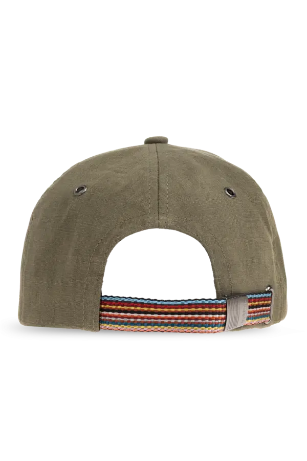 Paul Smith Baseball Cap With Visor - Green