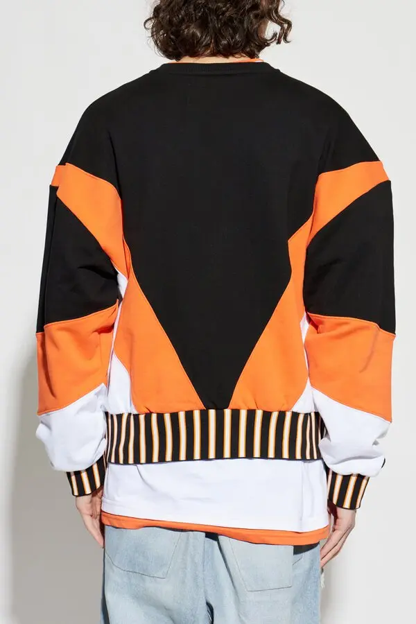 PDF Printed Oversized Sweatshirt