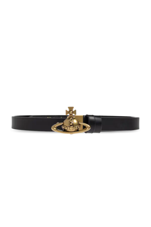 VIVIENNE WESTWOOD Leather Belt - Black