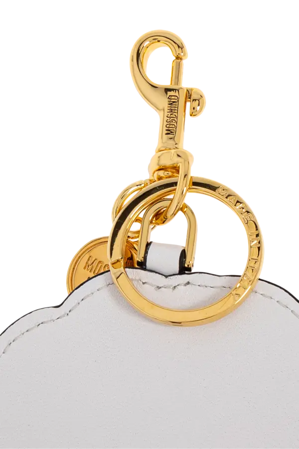 Moschino Keychain With Lamb Pendant