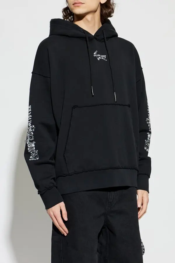 44 LABEL GROUP Graphic Print Sweatshirt