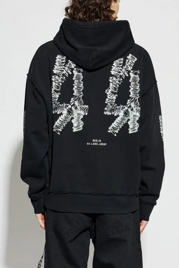 44 LABEL GROUP Graphic Print Sweatshirt