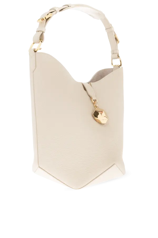 LANVIN Bucket Shoulder Bag - Cream