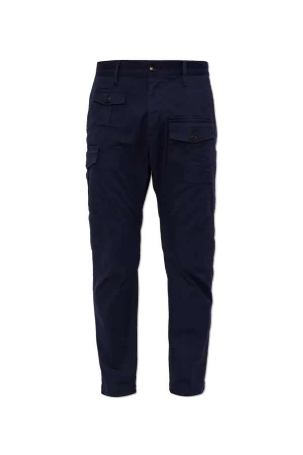 Dsquared2 Cargo Trousers - Navy Blue