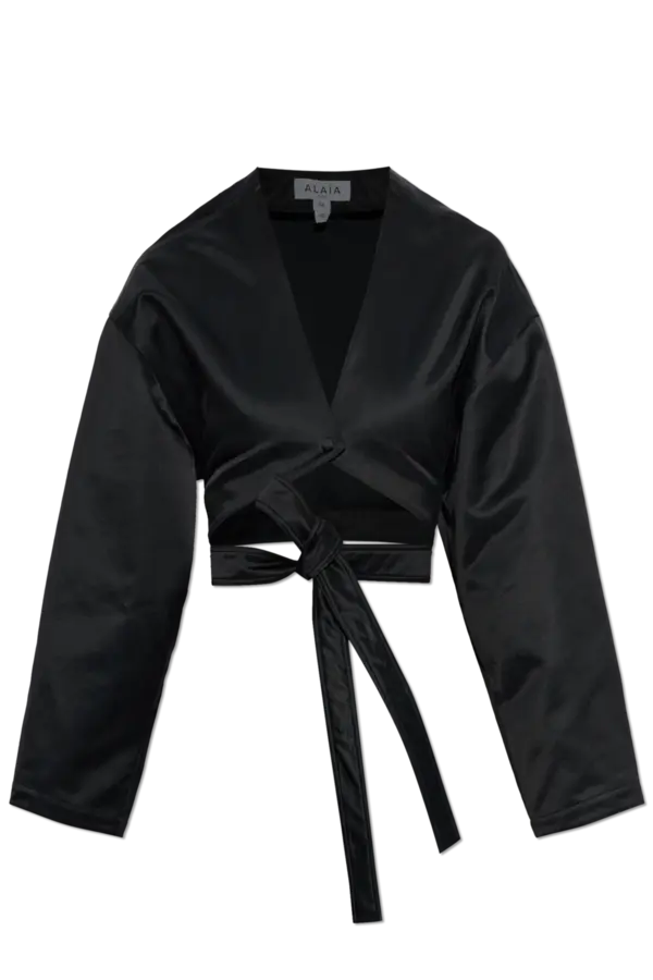 Alaïa Tie-front Cardigan