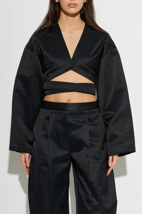 Alaïa Tie-front Cardigan