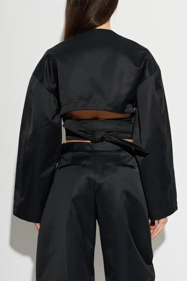 Alaïa Tie-front Cardigan