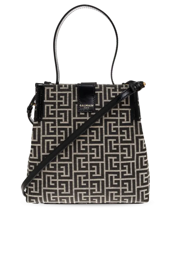 Balmain Release Hobo Bag - Black