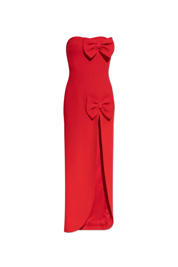Alessandra Rich Off-shoulder Maxi Dress