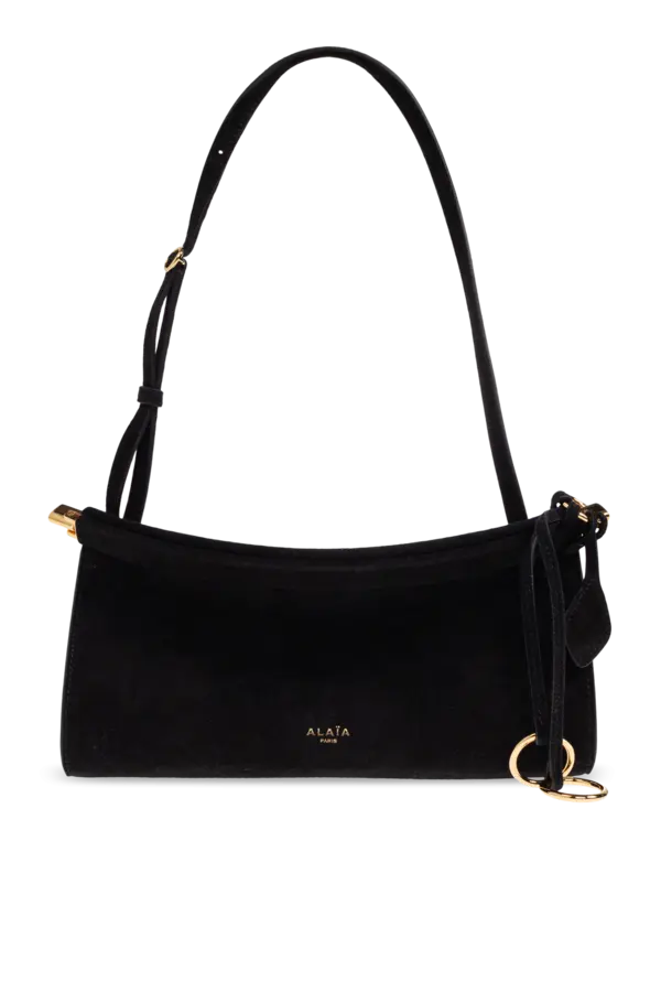 Alaïa East West Small Shoulder Bag - Black