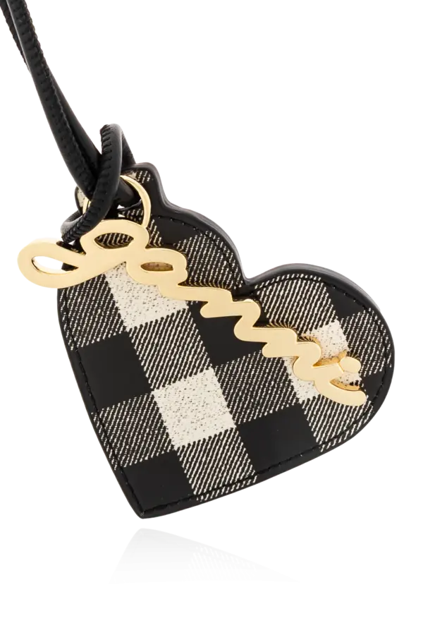 GANNI Mirror Pendant - Black
