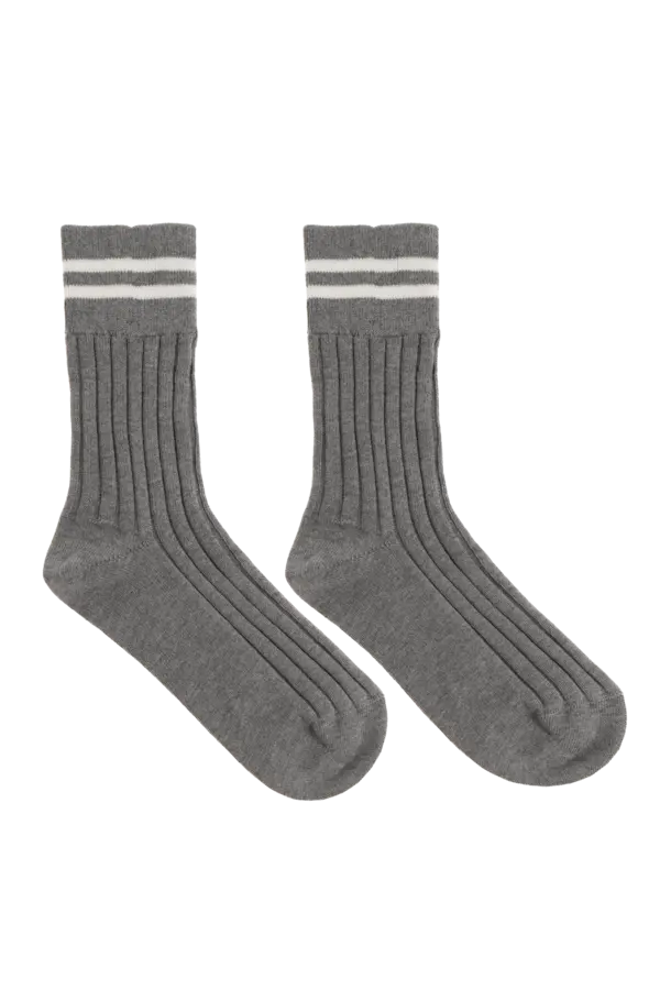 Eleventy Cotton Ribbed Socks