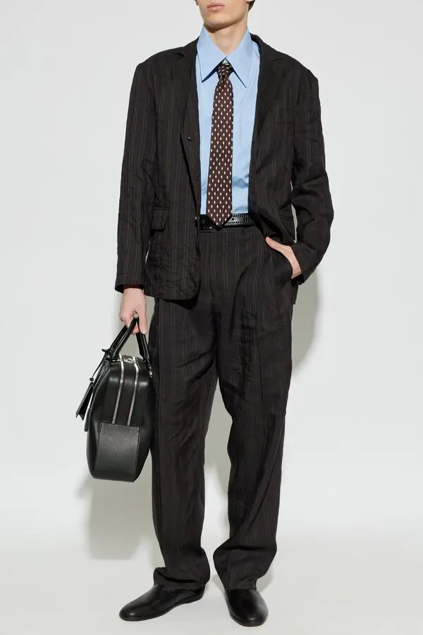 FERRAGAMO Pinstripe Patterned Blazer