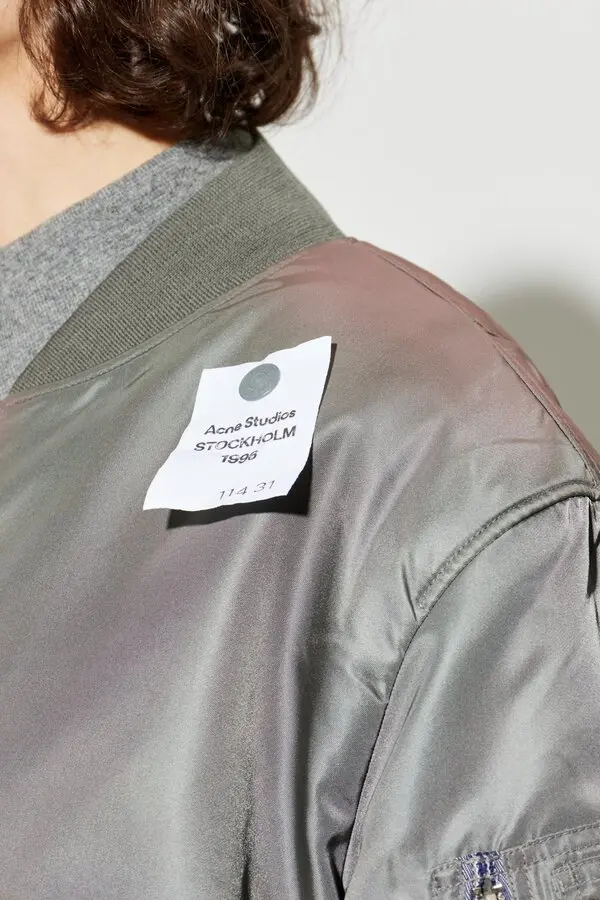 Acne Studios Insulated Bomber Jacket - Green