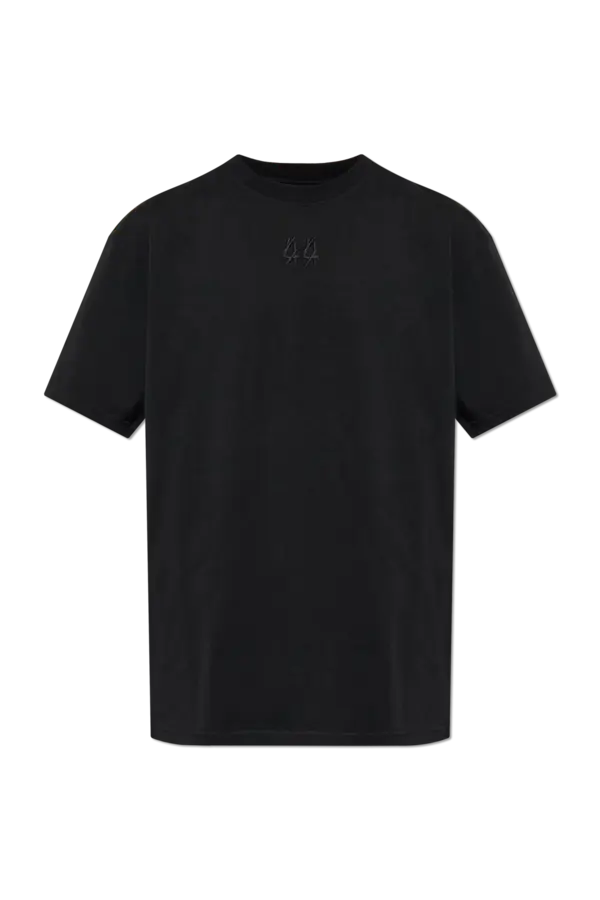 44 LABEL GROUP T-shirt With Embroidered Logo - Black