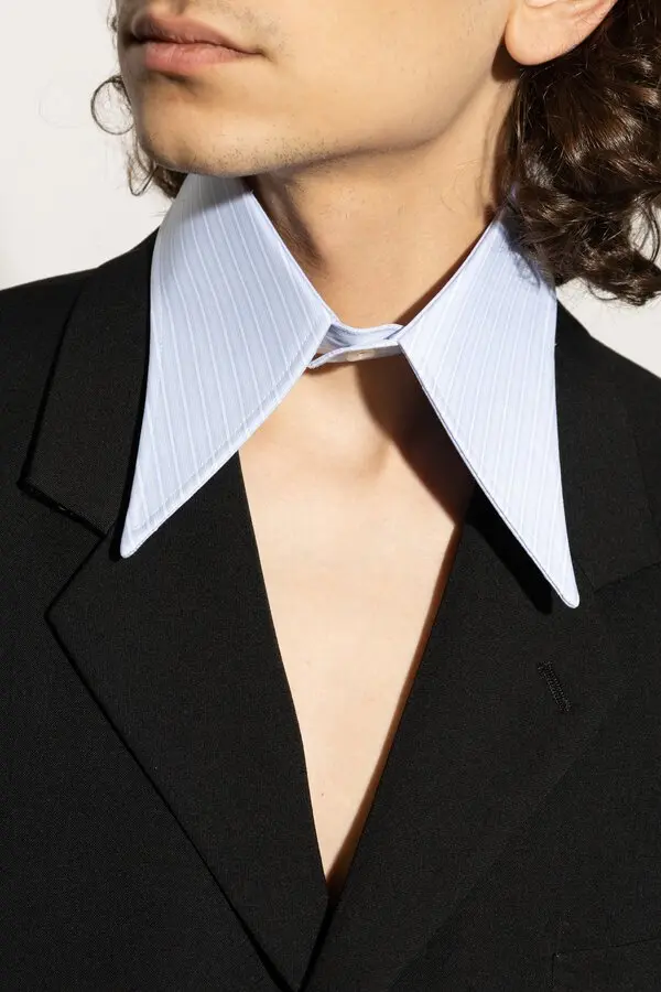 MAISON MARGIELA Cotton Collar With Elongated Lapels