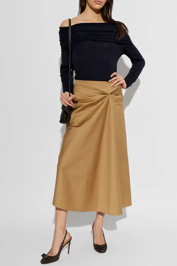 FERRAGAMO Vibily Heeled Pumps - Brown