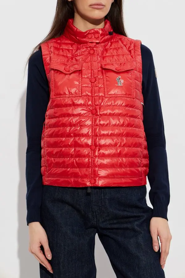Moncler Day-namic Down Vest - Red