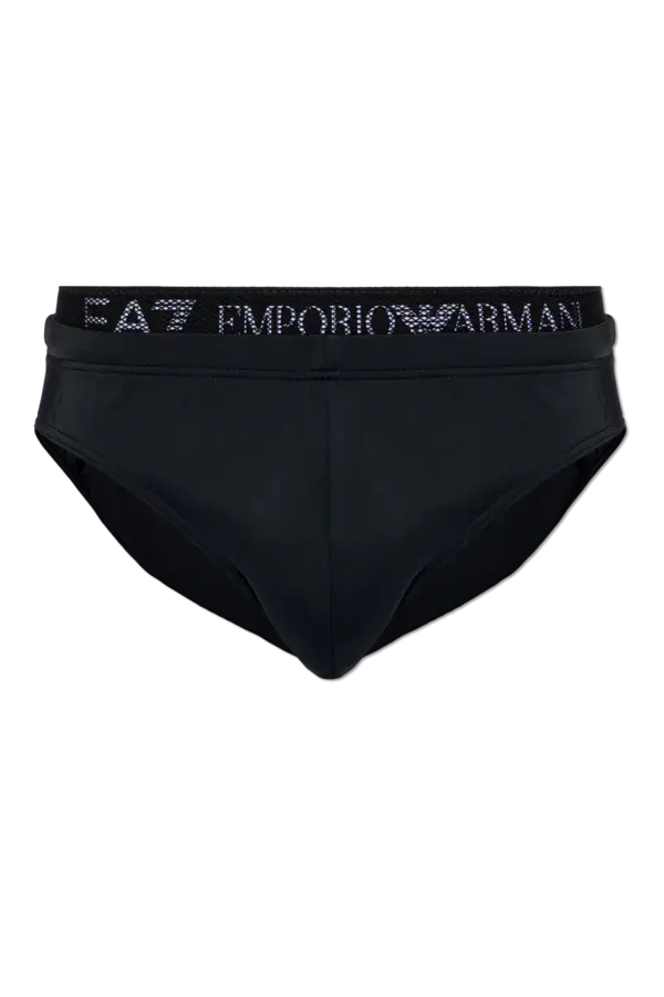 EA7 Swim Briefs - Black
