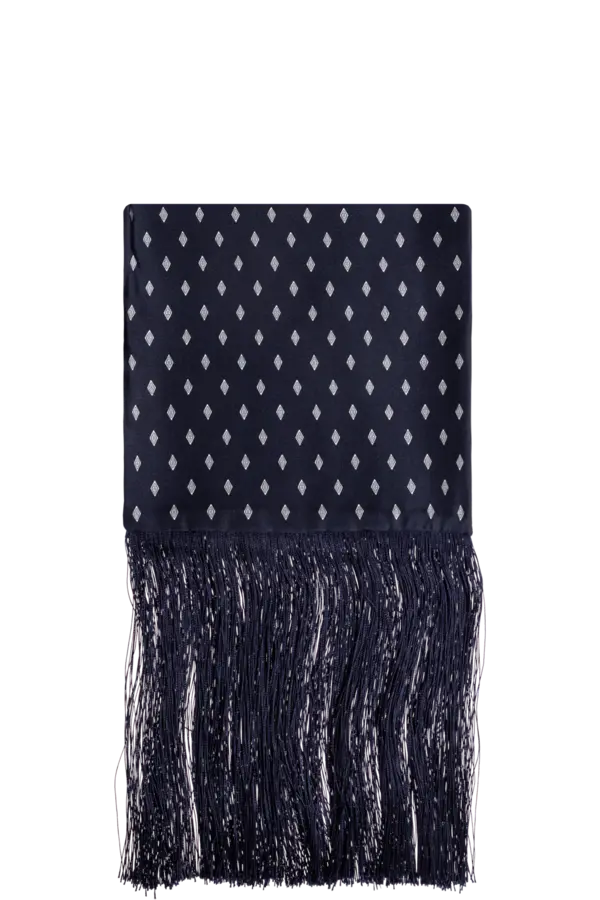 FERRAGAMO Silk Scarf With Fringes