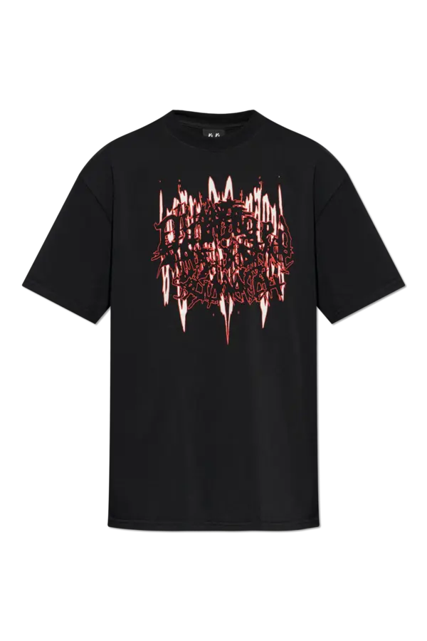 44 LABEL GROUP T-shirt With Print - Black