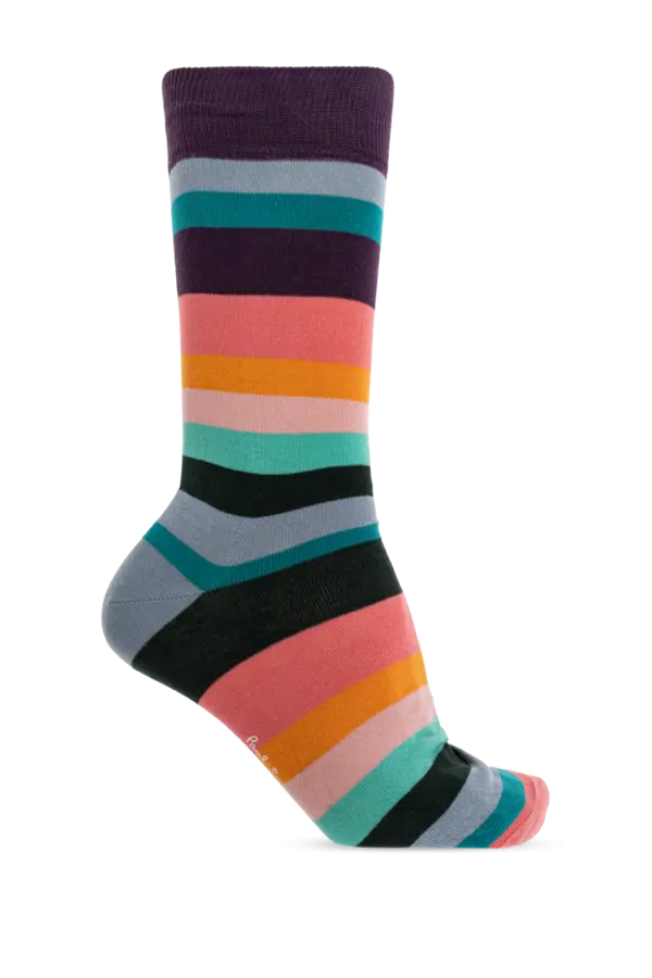 Paul Smith Striped Patterned Socks - Multicolour