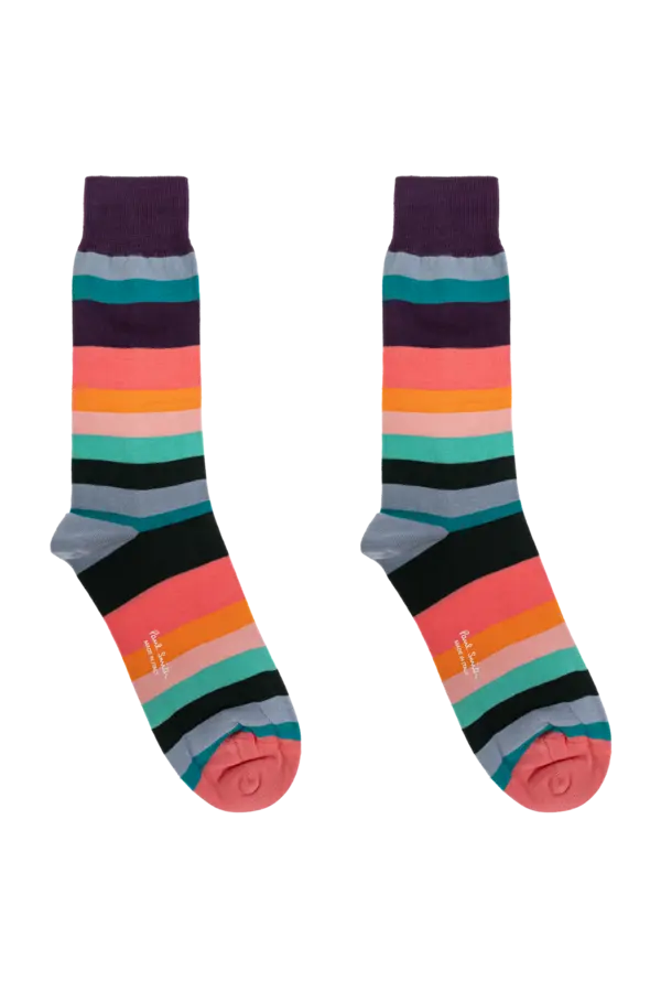 Paul Smith Striped Patterned Socks - Multicolour